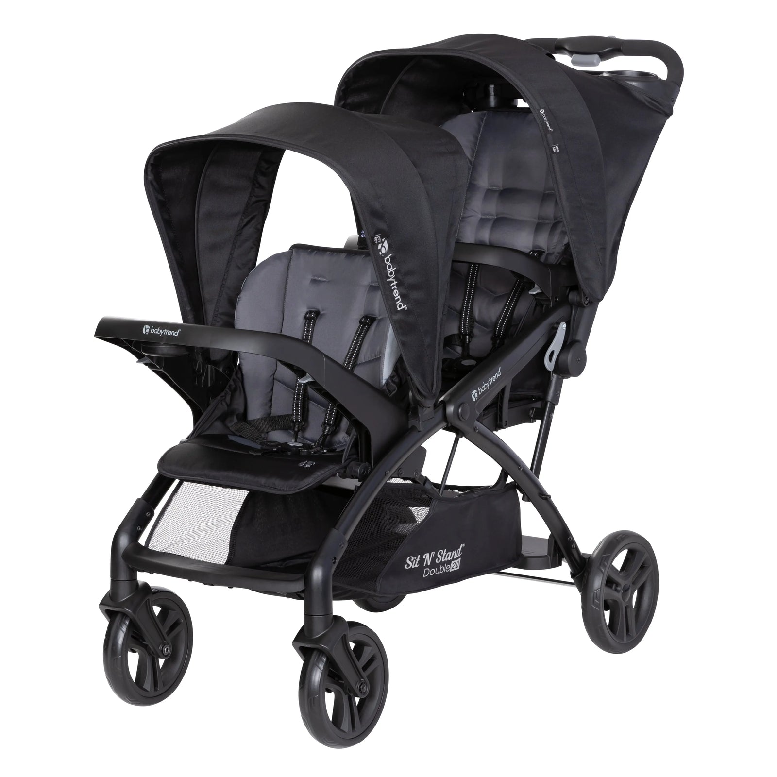 Sit N' Stand® Double 2.0 Stroller - Double Seats/Stand Board – Baby Trend