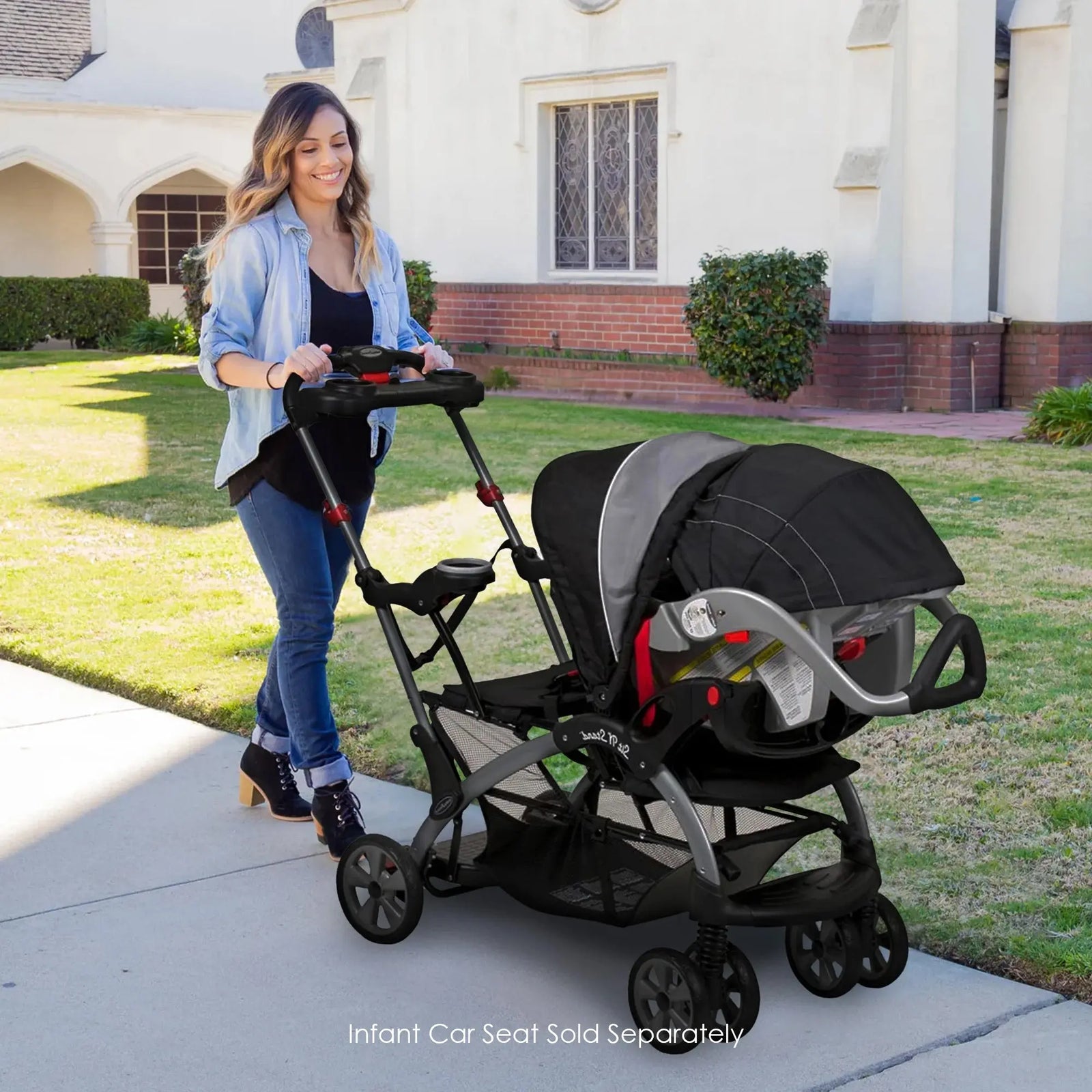 Sit N Stand Ultra Stroller (Travel System/Double Stroller) – Baby Trend