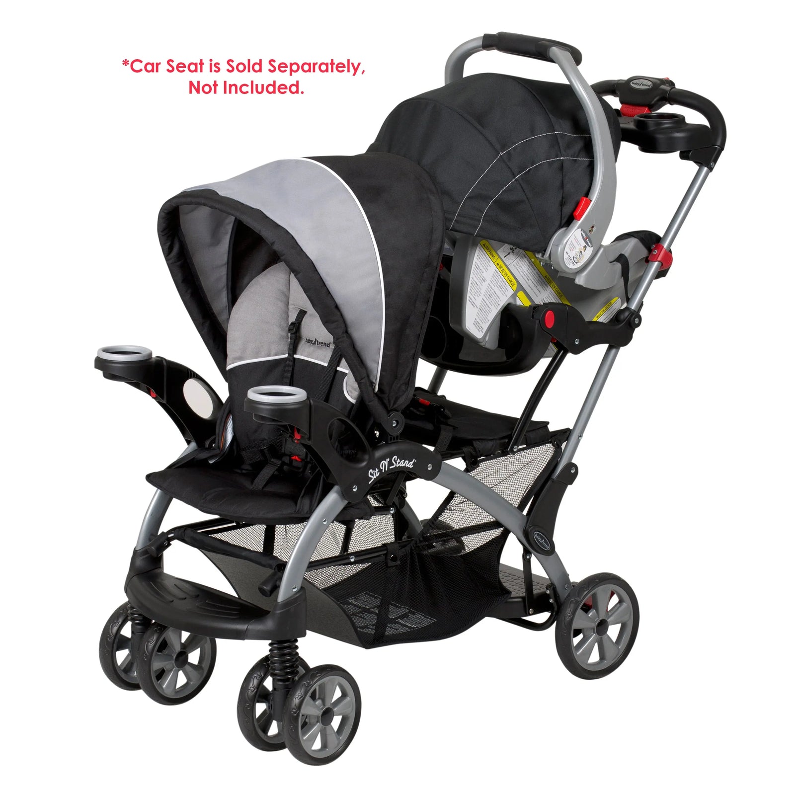 Sit N Stand Ultra Stroller (Travel System/Double Stroller) – Baby Trend