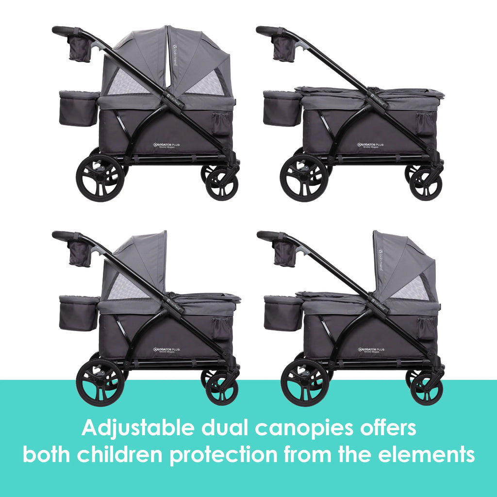 Navigator® PLUS 2-in-1 Stroller Wagon (Baby/Toddler/Kids) – Baby Trend