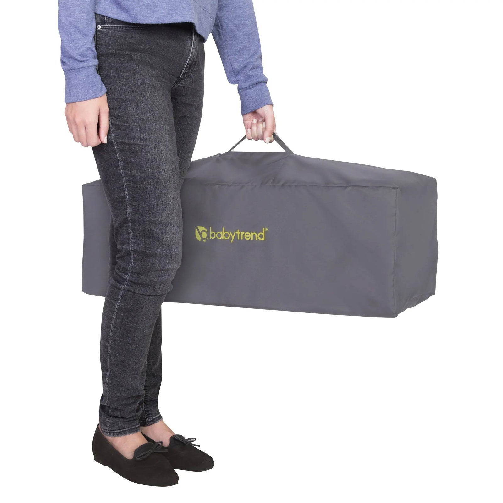 Baby Trend Portable Playard with Bassinet (Mini Playpen)